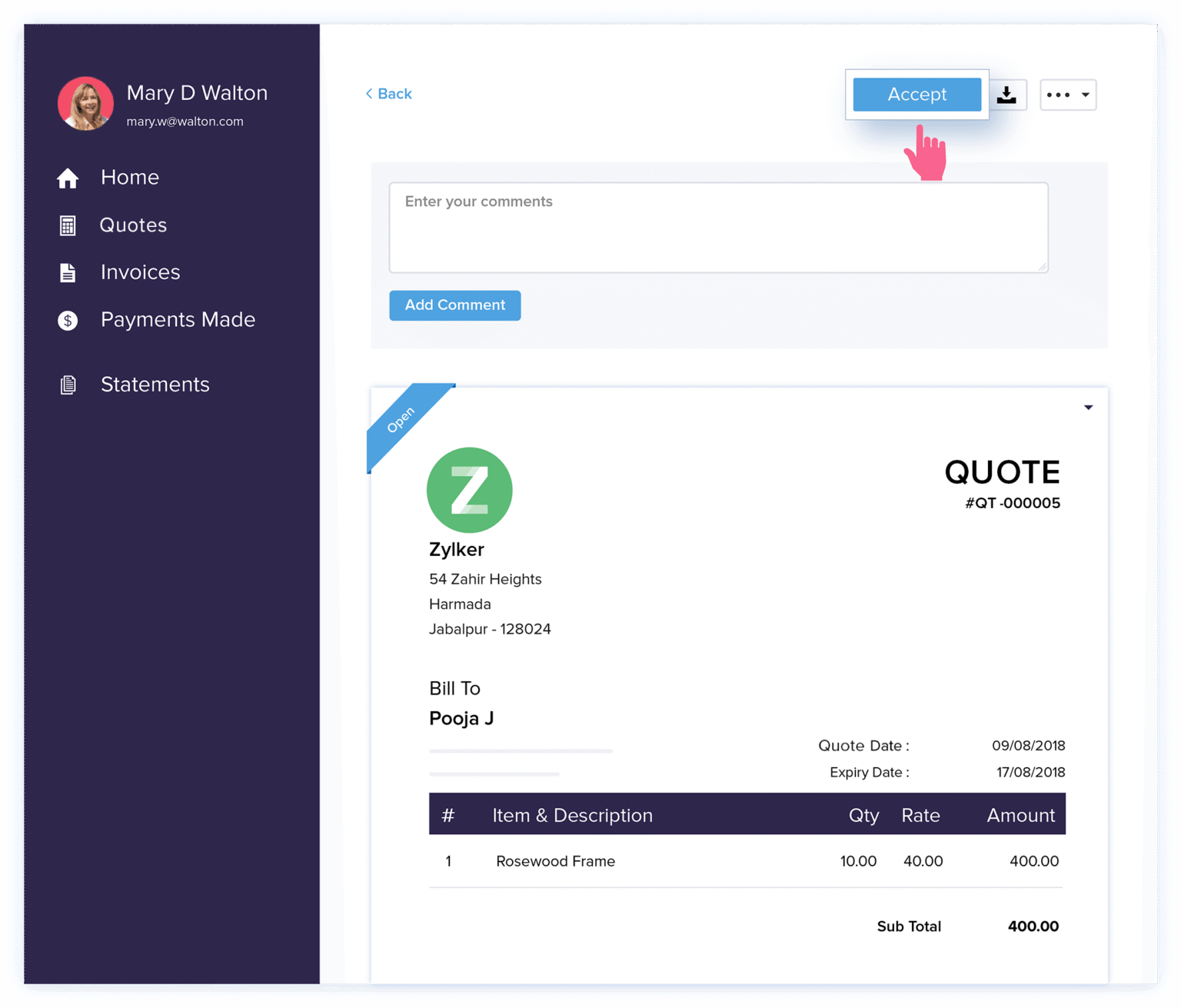 ZOHO ERP – ZEO SOFTWARE