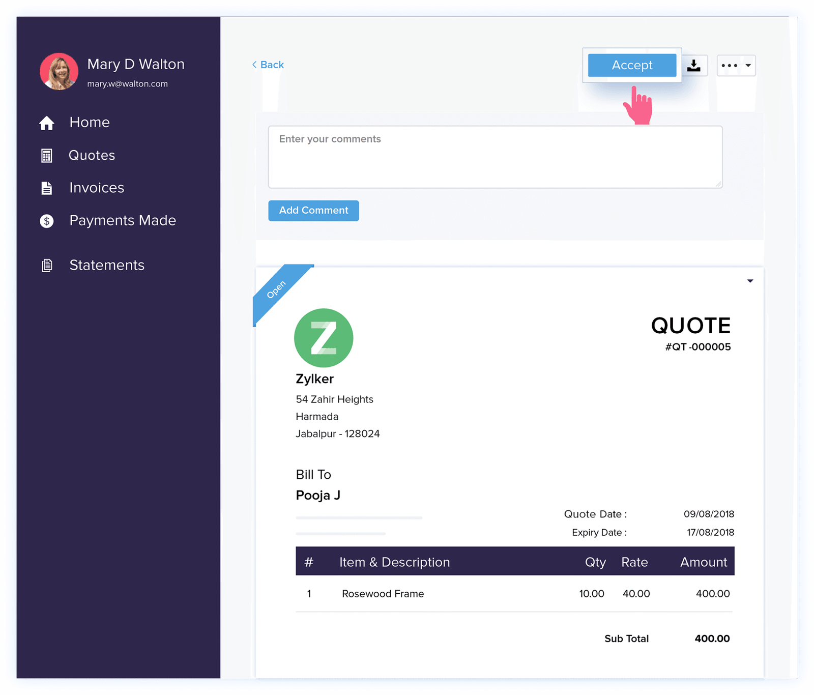 ZOHO ERP – ZEO SOFTWARE