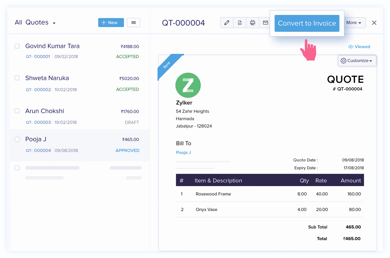ZOHO ERP – ZEO SOFTWARE