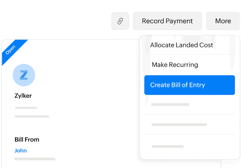 ZOHO ERP – ZEO SOFTWARE
